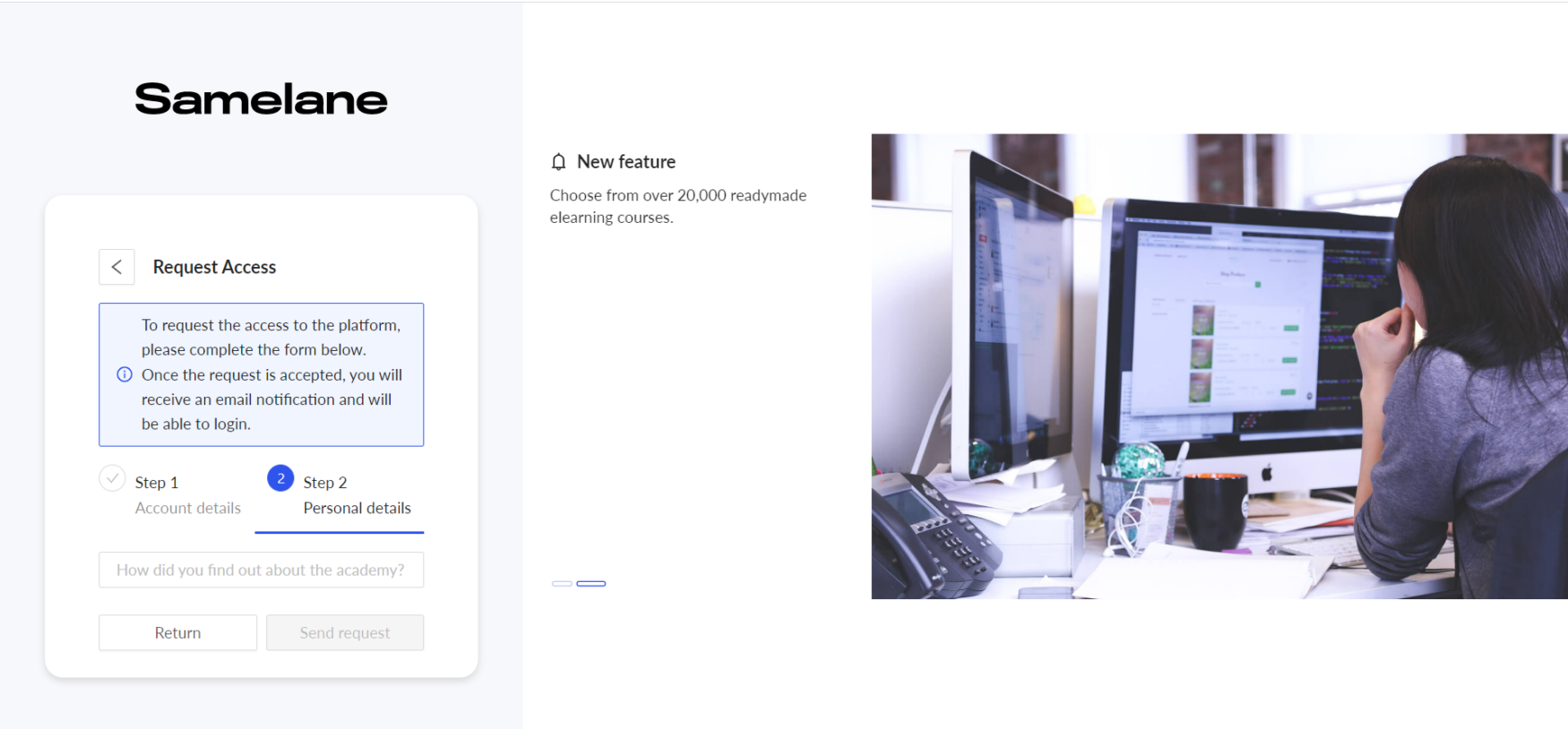 Request access | Samelane