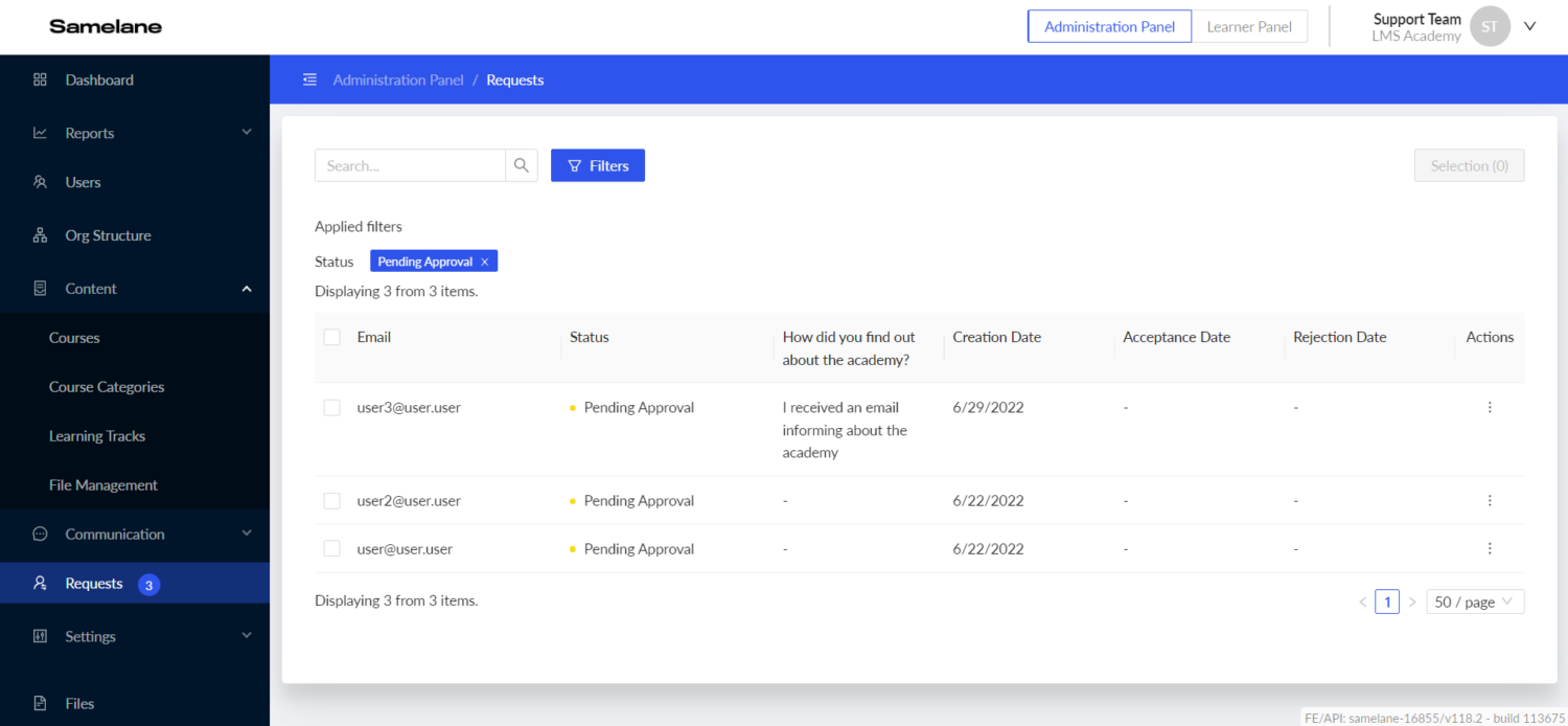 Request access | Samelane
