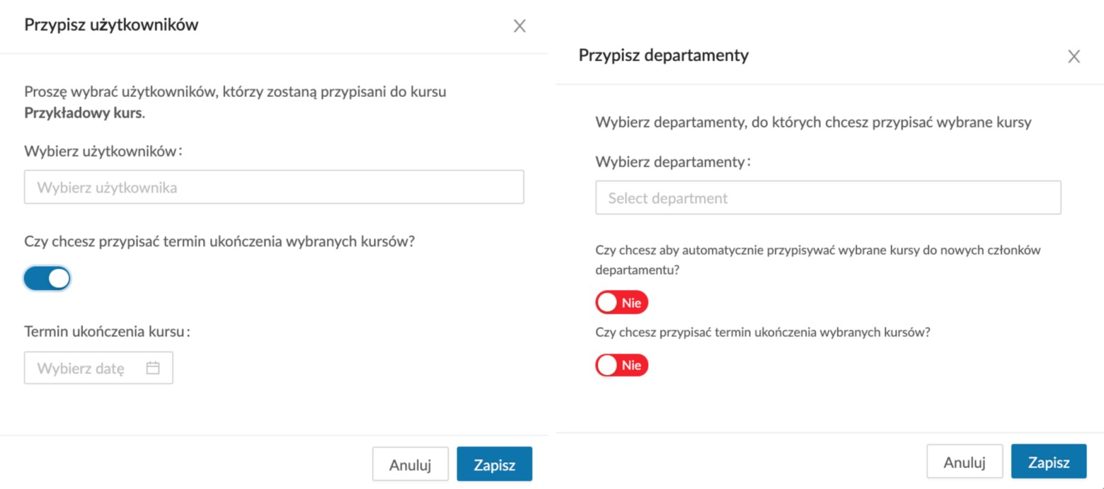 Assigning users to the course | Samelane