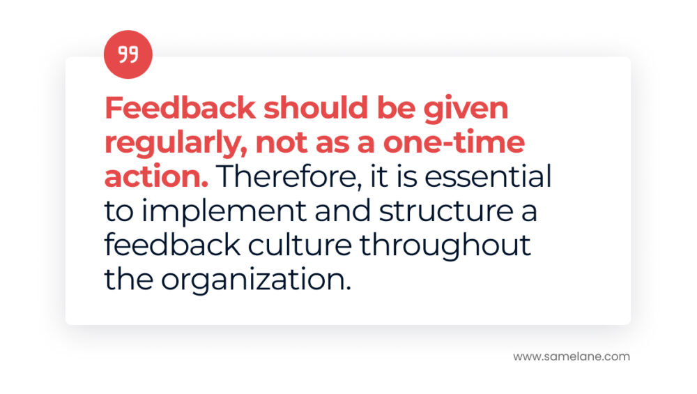 The meaning of constructive feedback. Purpose and benefits.