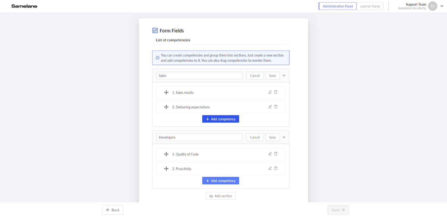 Observation Forms | Samelane
